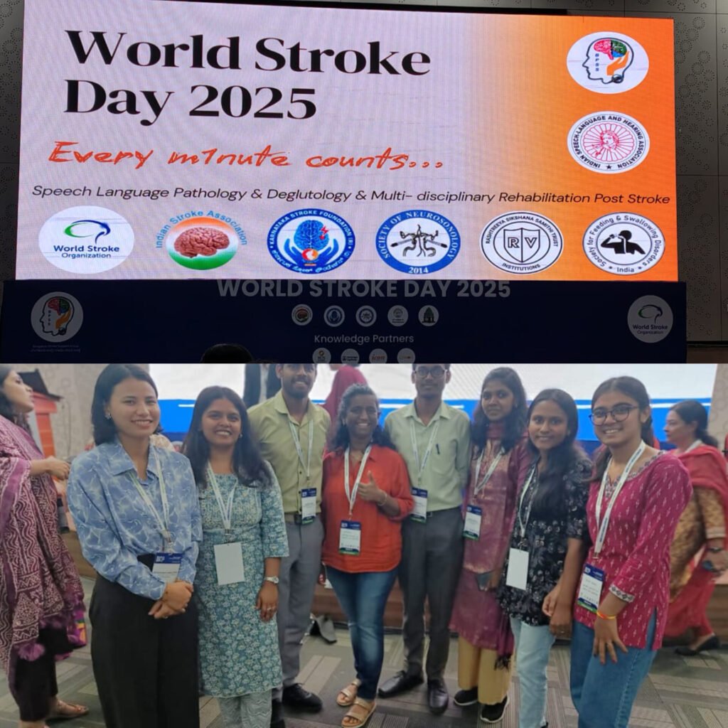 Our Students Participated In World Stroke Day 2025 At Rv Dental College